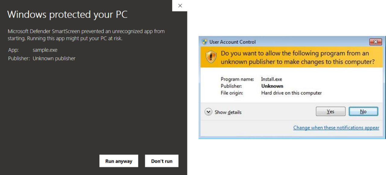 Signatures: Malware gets a free pass