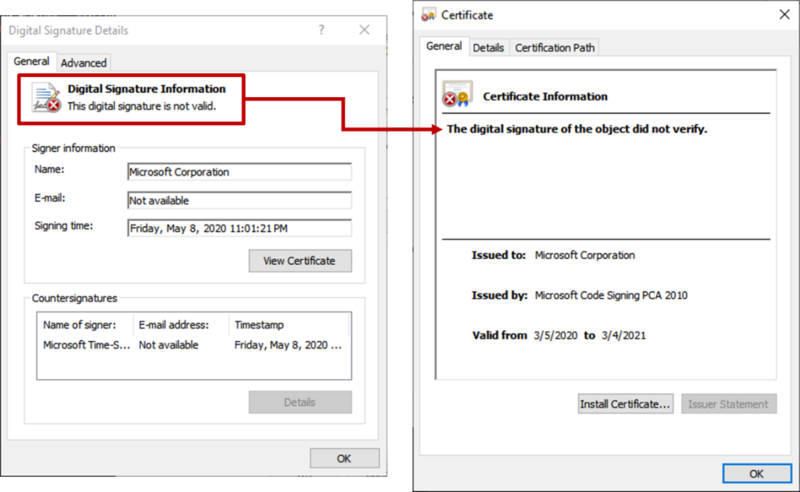 Signatures: Malware gets a free pass