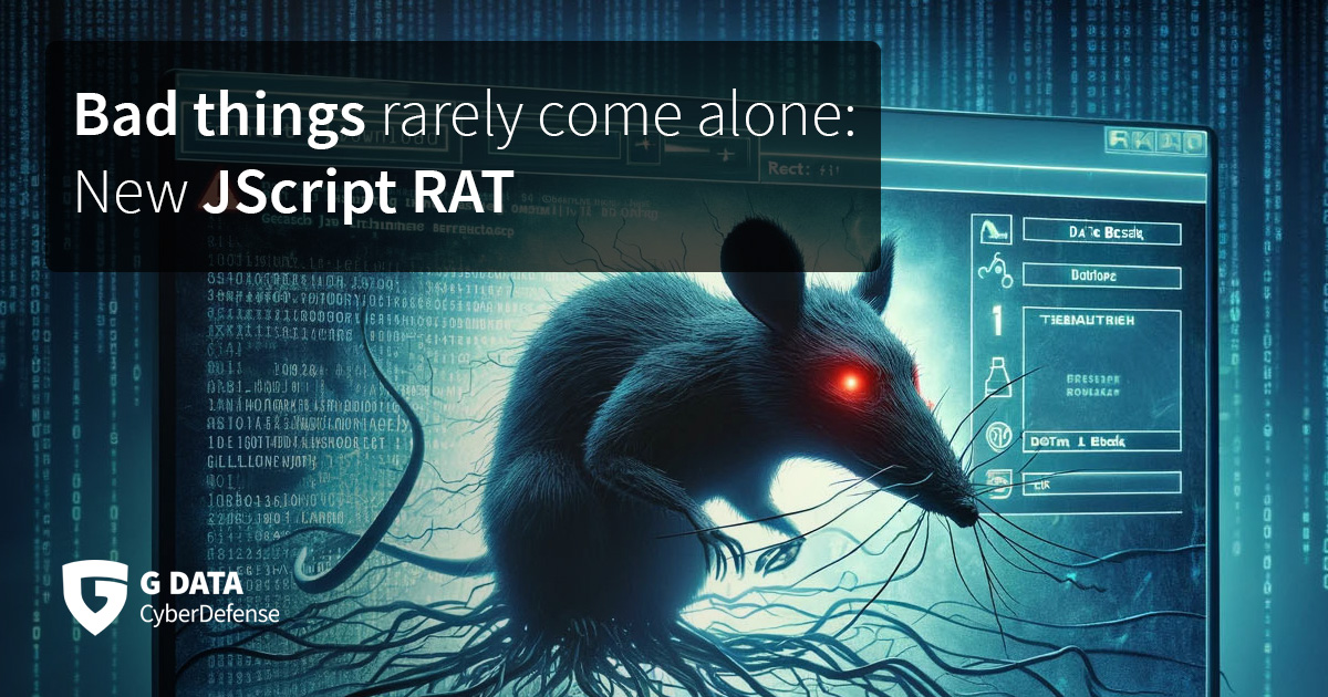 JScript RAT and CobaltStrike